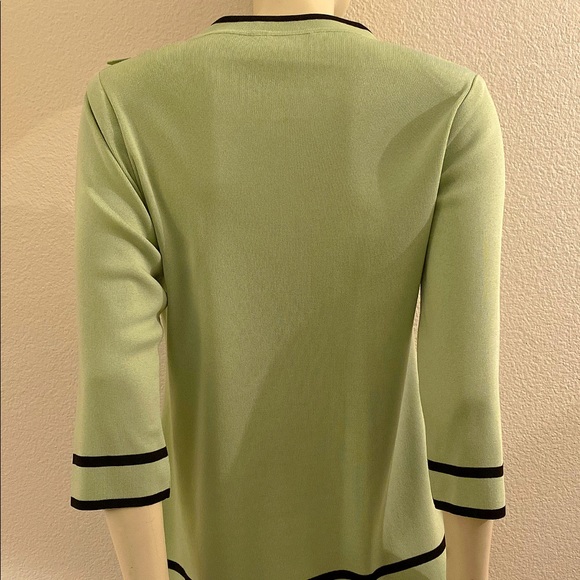Misook | Sweaters | Knit Misook Pale Green Xs Petite Cardigan Sweater ...